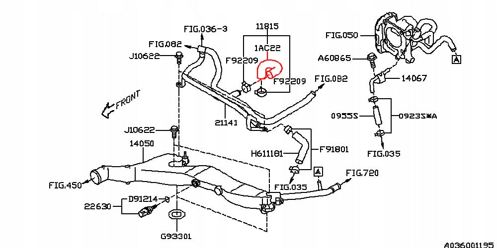Genuine Subaru Vacuum Hose #99071AC220 – Boxer Performance Parts