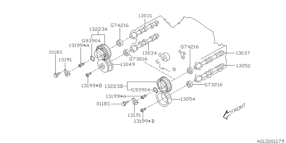 Genuine Subaru AVCS Cam Cover O'Ring #806939040 – Boxer Performance Parts