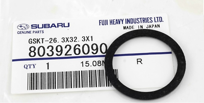 Genuine Subaru Manual Transmission Plug Gasket #803926090 – Boxer ...